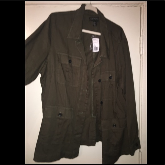 Forever 21 | Jackets & Coats | Olive Green Army Style Jacket | Poshmark